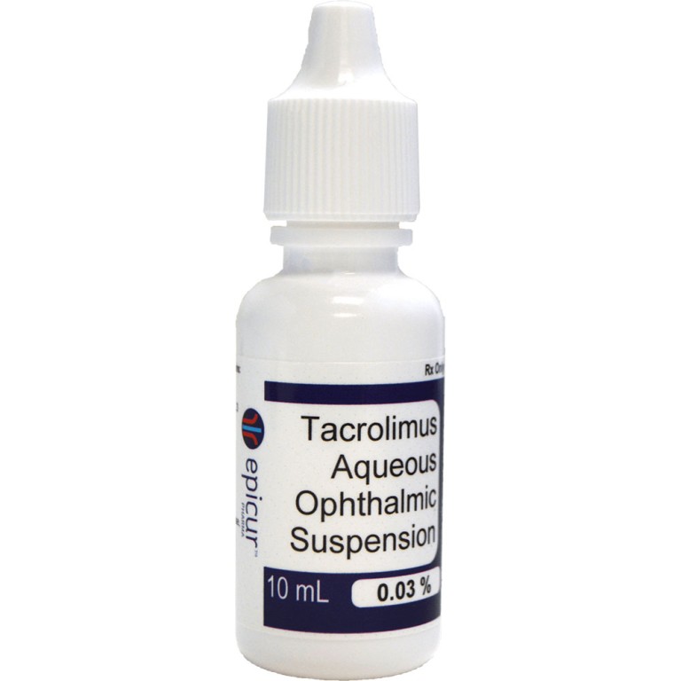 Tacrolimus Solution (0.03% Solution- Aqueous) 10ml | Animal Eye ...